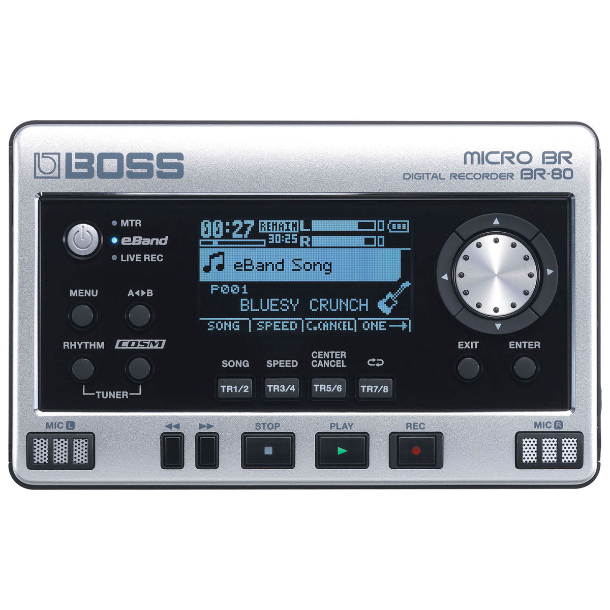 Boss MICRO BR BR-80 8-channel Digital Recorder — Rock and Soul DJ ...
