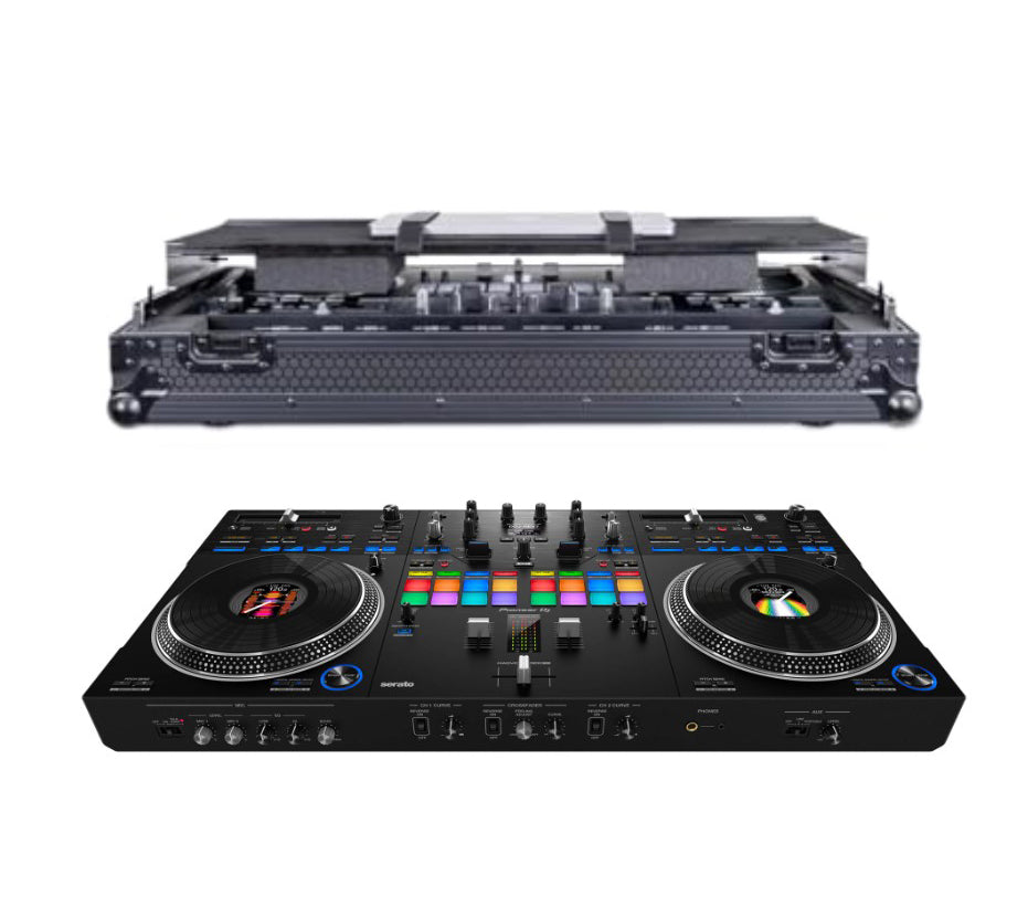 Pioneer DJ DDJ-REV7 + Headliner Flight Case with Laptop Platform and W ...