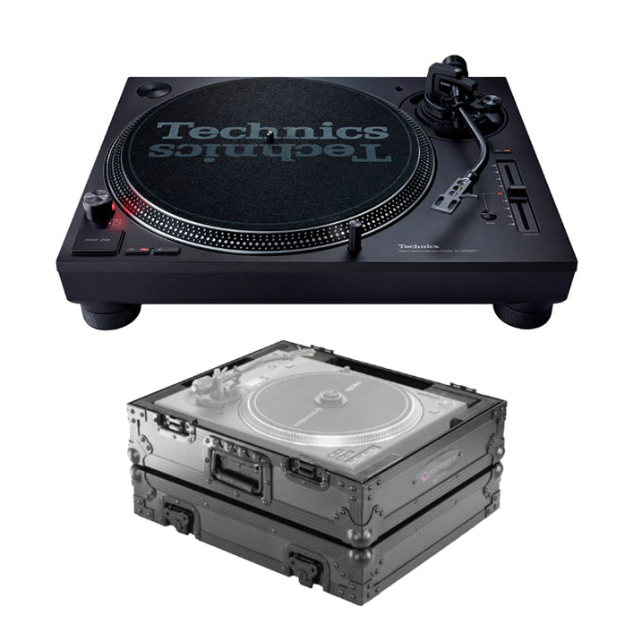 Technics SL-1200MK7 Direct Drive Turntable + Odyssey Black Label Fligh ...