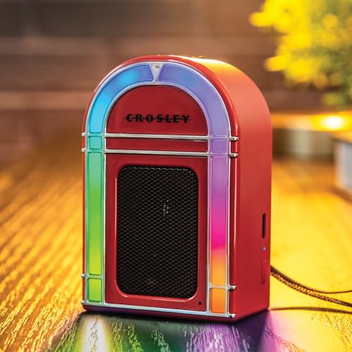 Crosley - Mini Jukebox Portable Bluetooth Speaker - Red — Rock and Soul ...