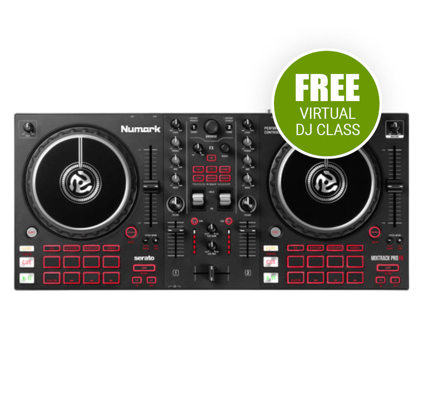 Numark Mixtrack Pro FX + Free 30 Minutes DJ Class — Rock and Soul DJ ...