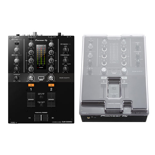 Pioneer DJ DJM-250MK2 2-channel Scratch Mixer with Rekordbox DVS + Dec ...