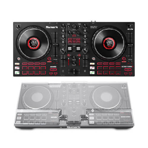 Numark Mixtrack Platinum FX + Dust Cover — Rock and Soul DJ Equipment and Records